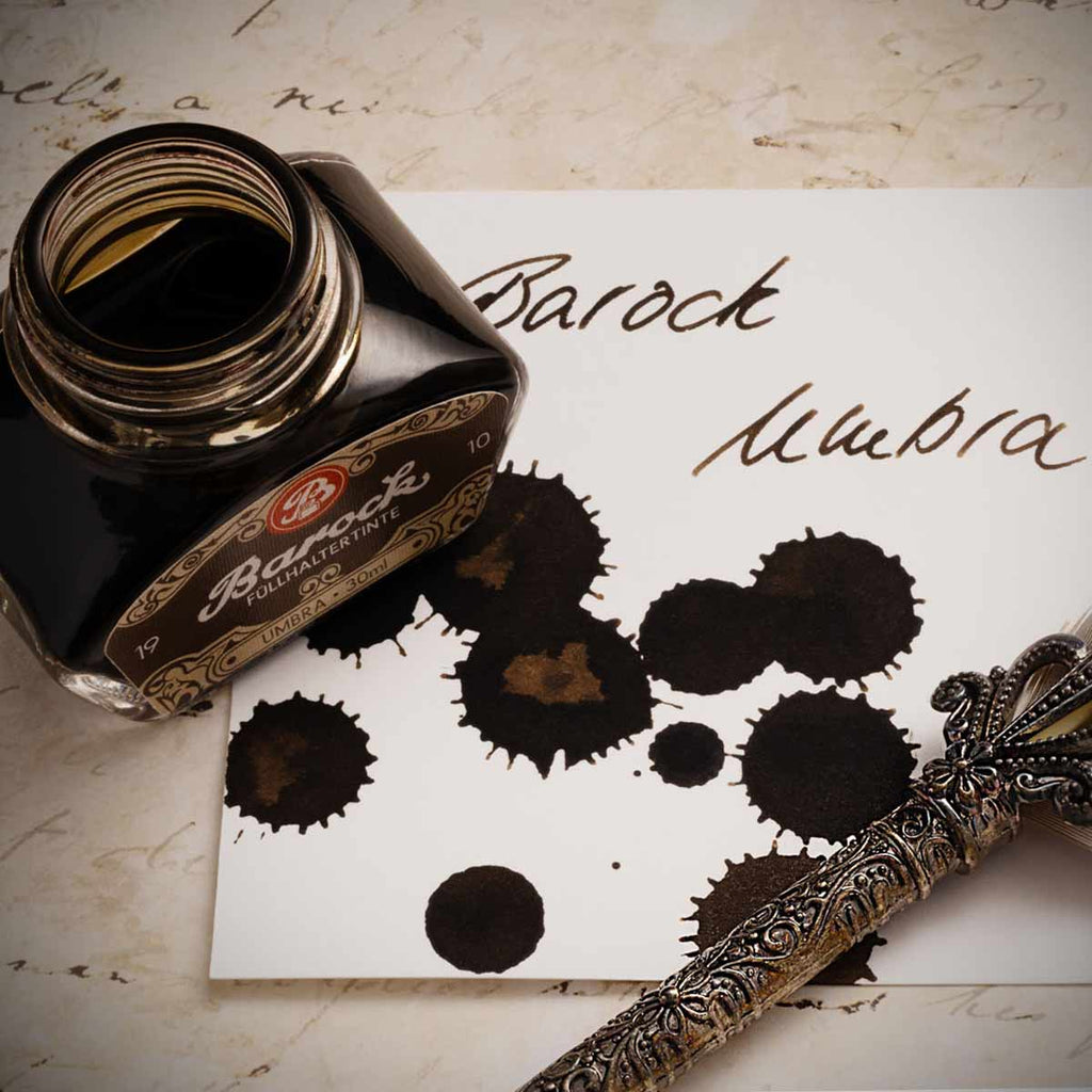 Baroque 1910 writing ink umber – Papier & Stift